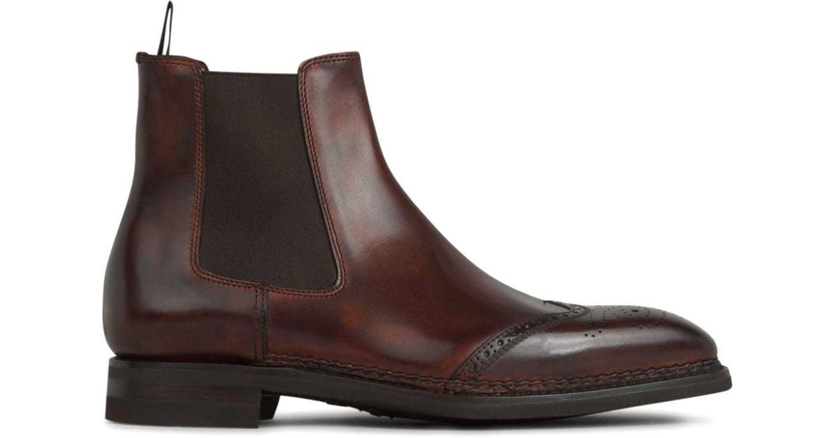Bontoni Cavaliere Boots in Brown for Men | Lyst