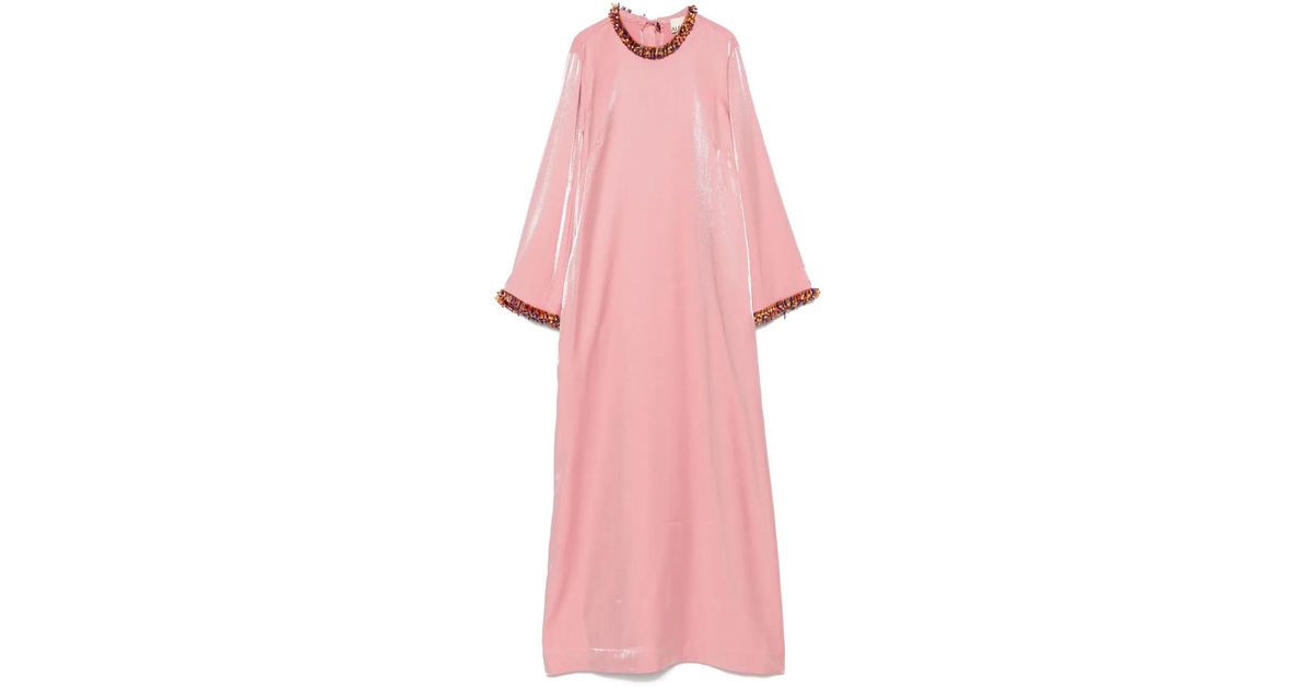 ALÉMAIS Orion Gown in Pink | Lyst