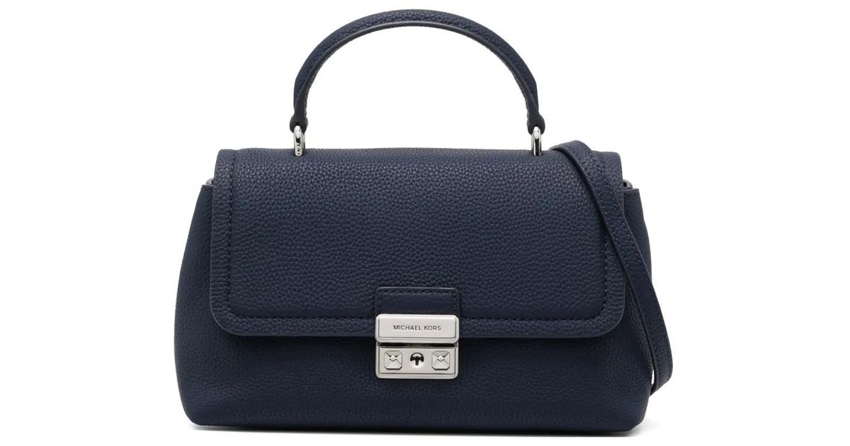 Michael Kors Md Th Satchel in Blue | Lyst