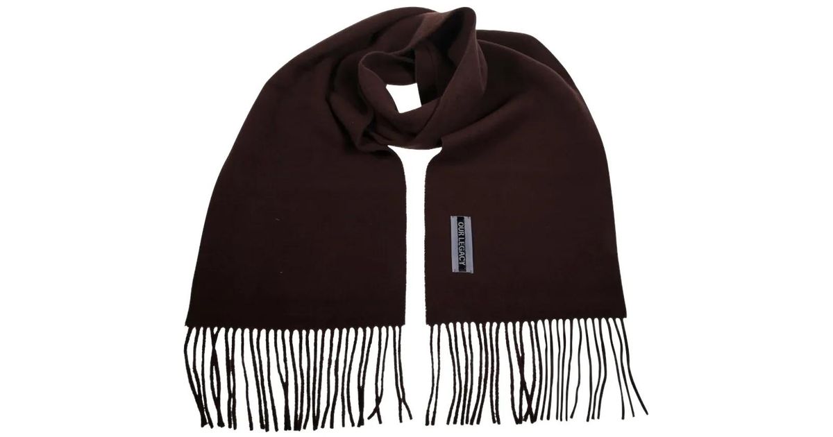 Our Legacy Logo-Patch Scarf in Black | Lyst