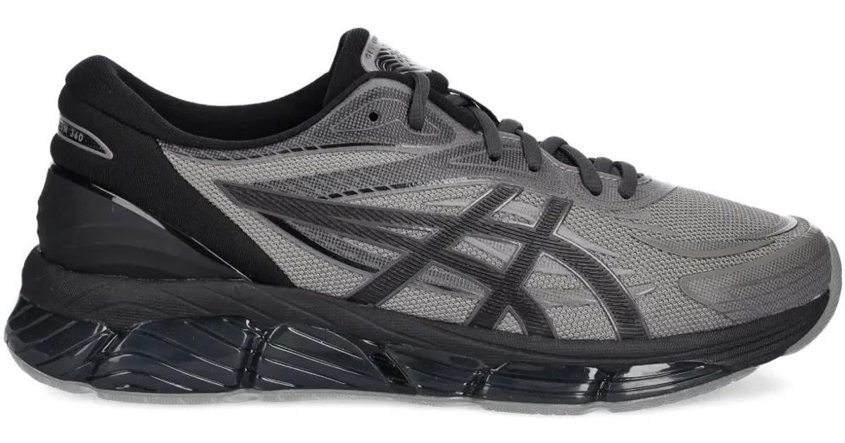 Asics Gel-Quantum 360 Mesh-Panel Running Sneakers in Black | Lyst UK