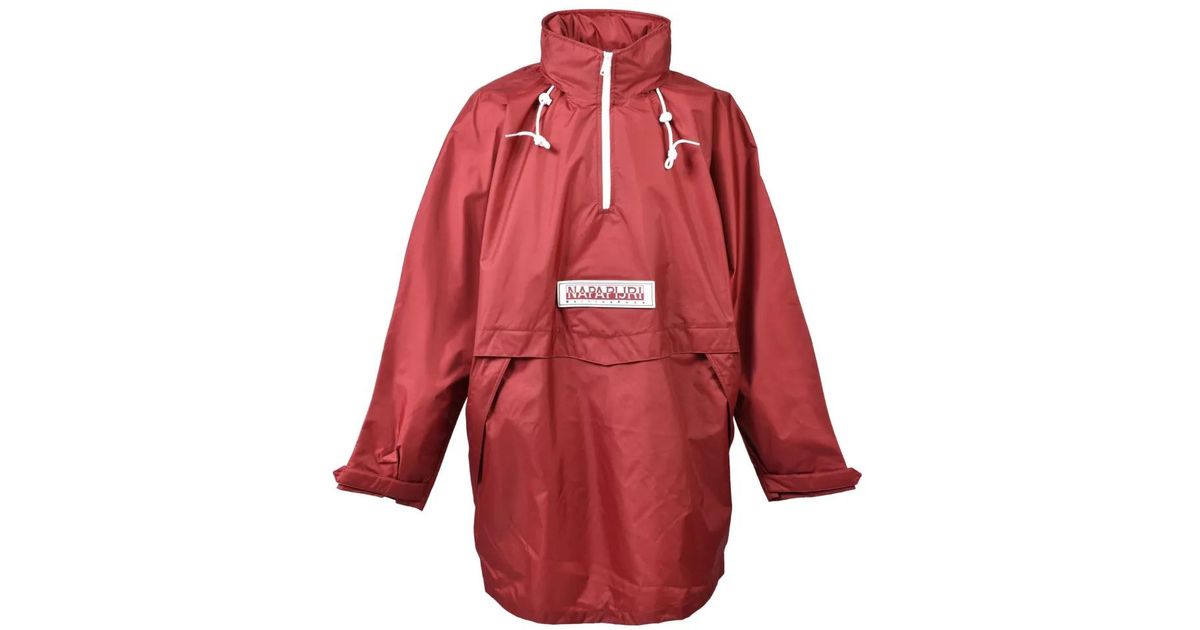 Martine Rose Stand Collar Parka in Red for Men | Lyst UK
