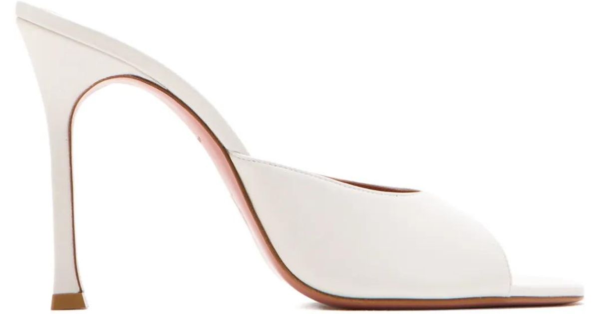 AMINA MUADDI Alexa Sandals in White | Lyst