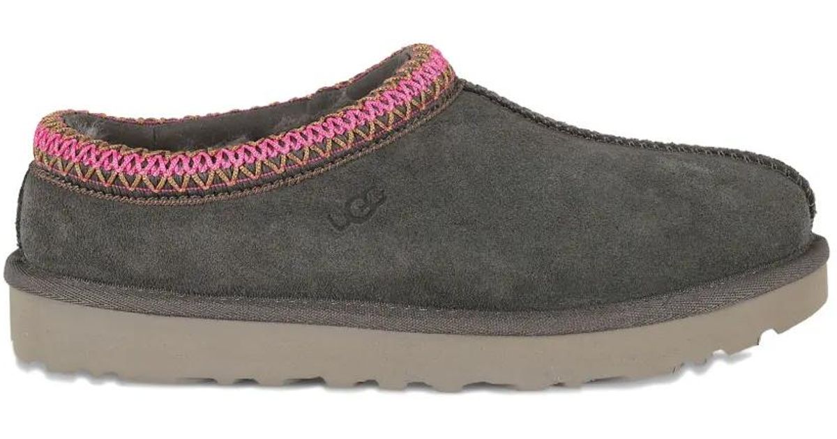 UGG Tasman Ii Braided Slippers in Grey | Lyst UK