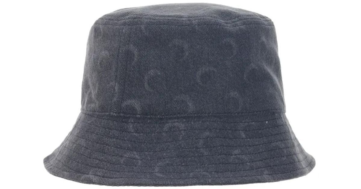 Marine Serre Moon-Laser Bucket Hat in Blue | Lyst UK