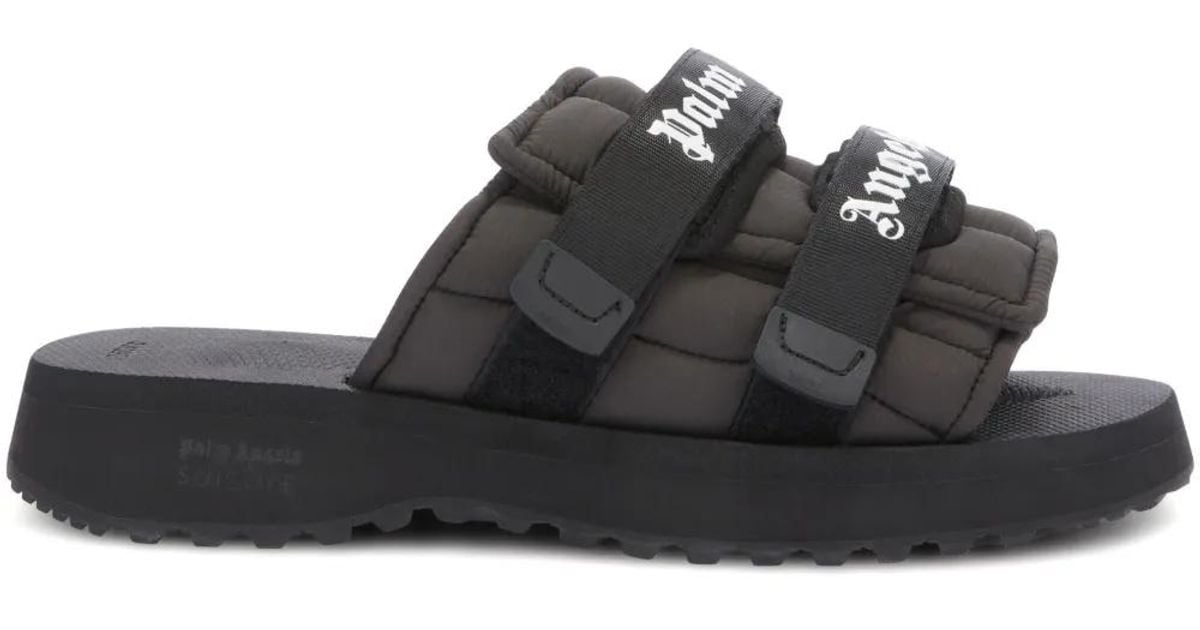 Palm Angels X Suicoke Moto-P Slides in Black for Men | Lyst