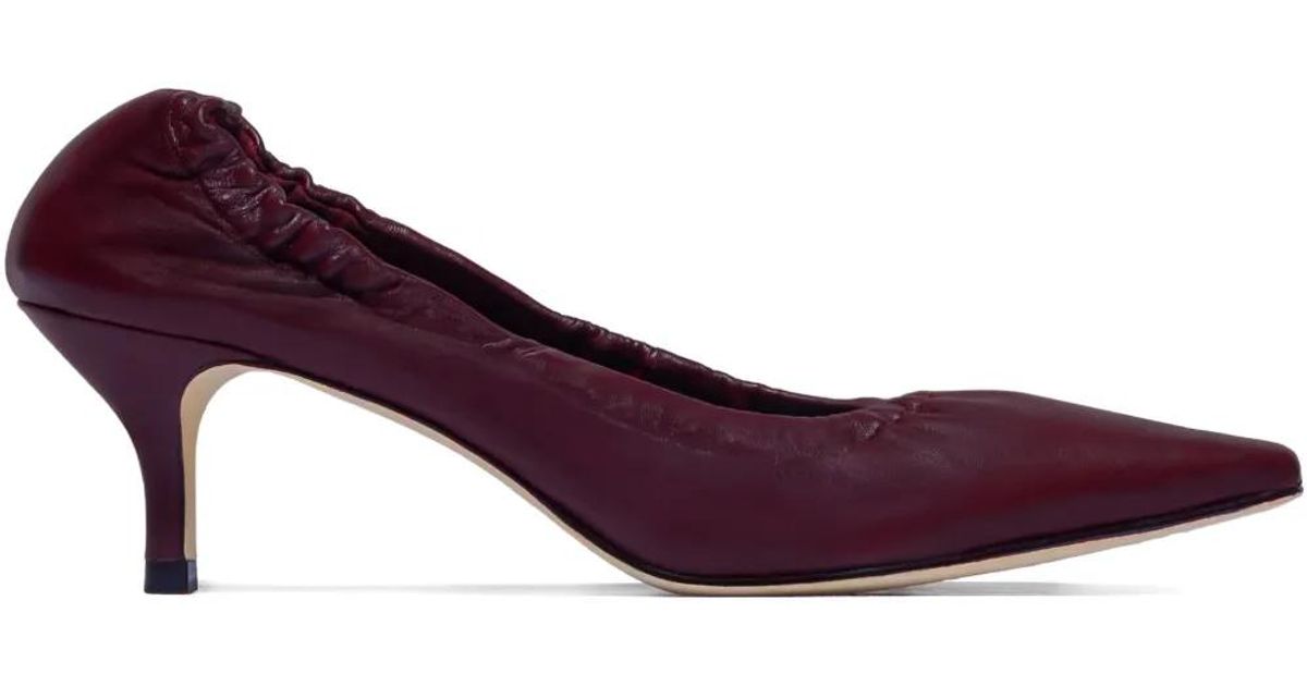 Bernardo 1946 57Mm Manu Pointed-Toe Pumps in Purple | Lyst