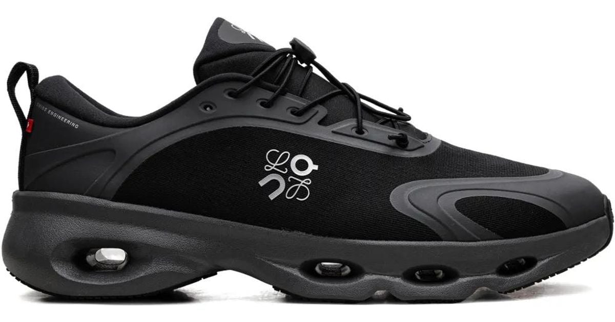 On Shoes X Loewe Cloudsolo Logo Sneakers in Black for Men | Lyst