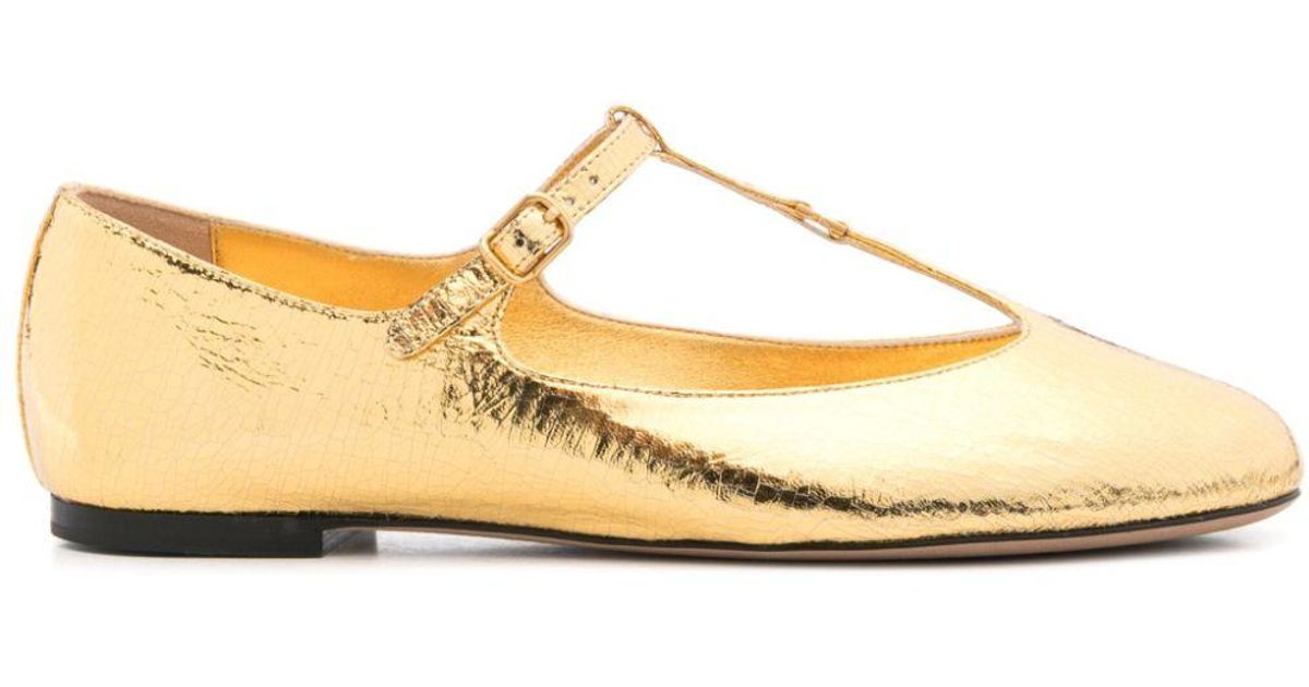 Chloé Marcie Ballet Flats in Natural | Lyst
