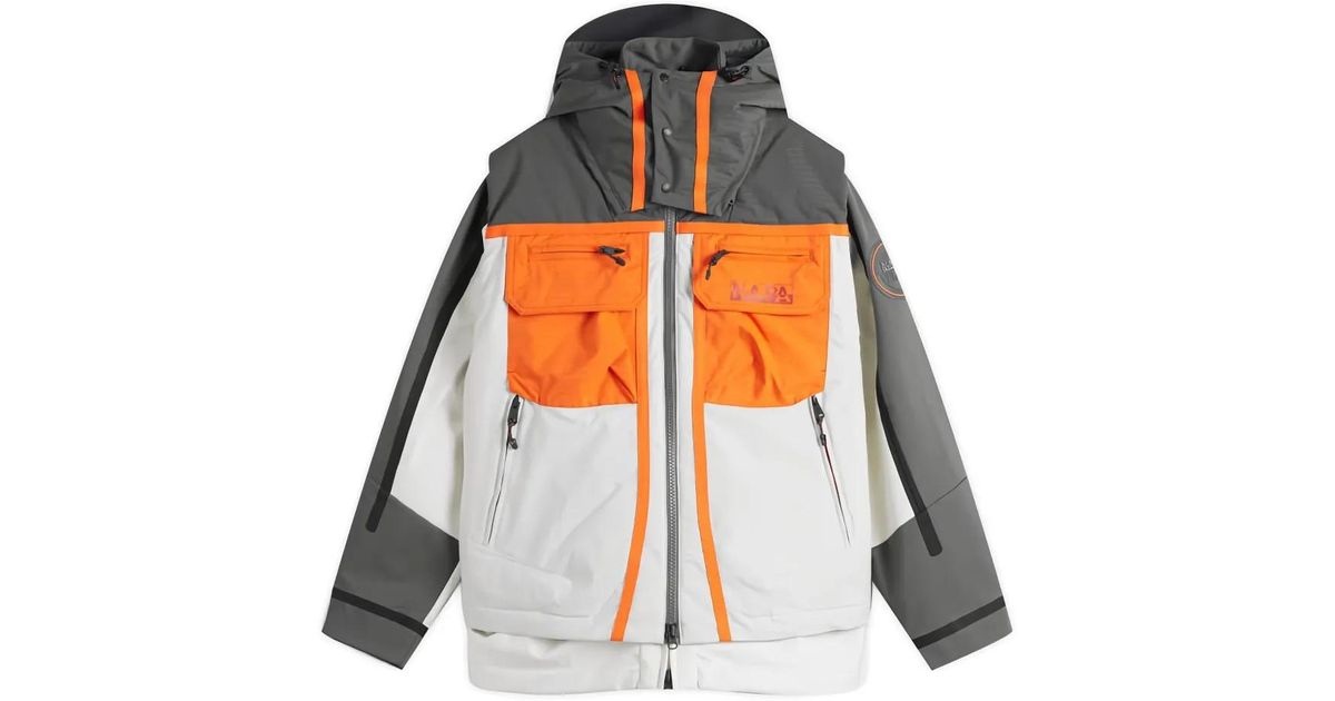 Napapijri Tusco Jacket in White for Men | Lyst