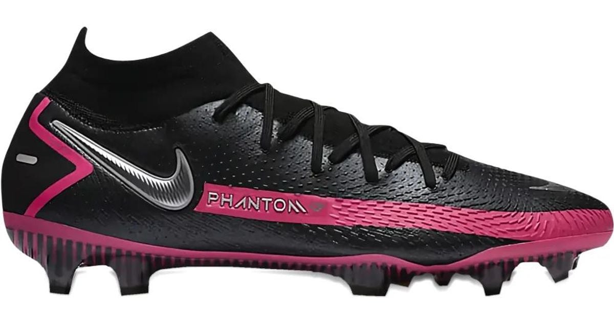 Nike Phantom Gt Elite Df Fg Soccer Shoes in Black for Men | Lyst