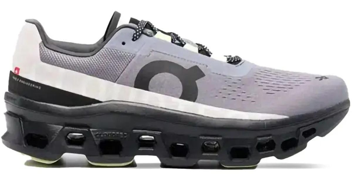 On Shoes Cloudmonster Exclusive "Fossil/Magnet" Sneakers in Gray for ...