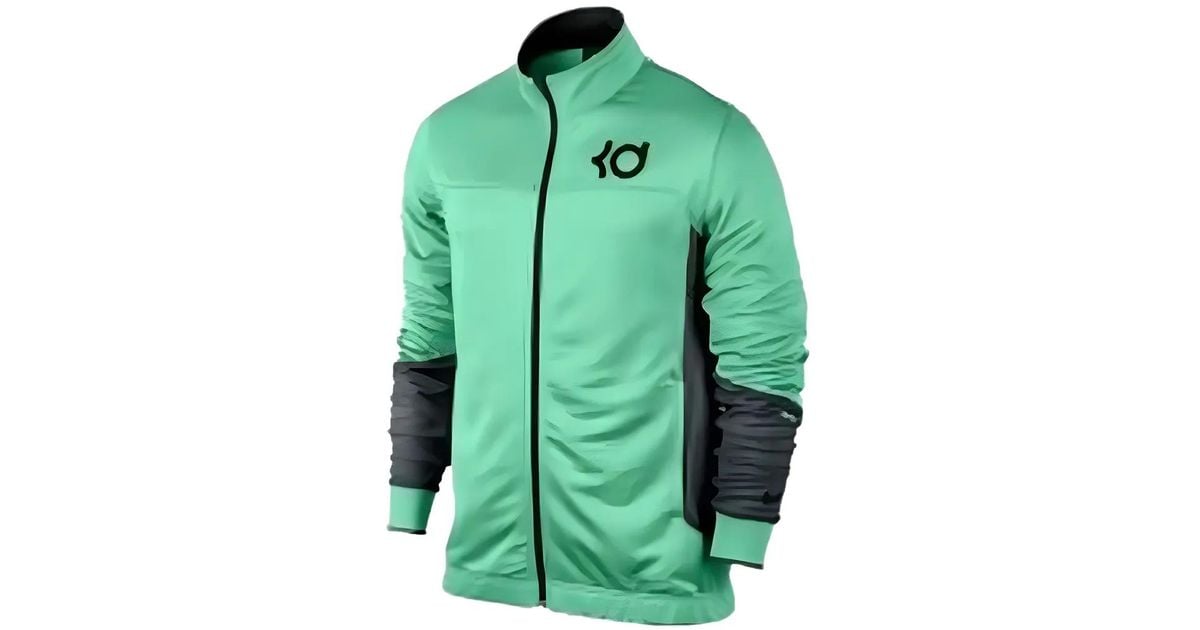 Nike Logo-Detail Sport Jacket in Green for Men | Lyst UK