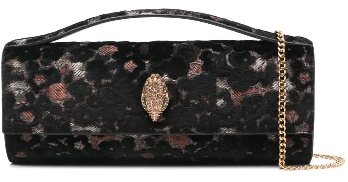 Kurt Geiger Sac Cabas Bond Long À Motif Léopard in Black | Lyst