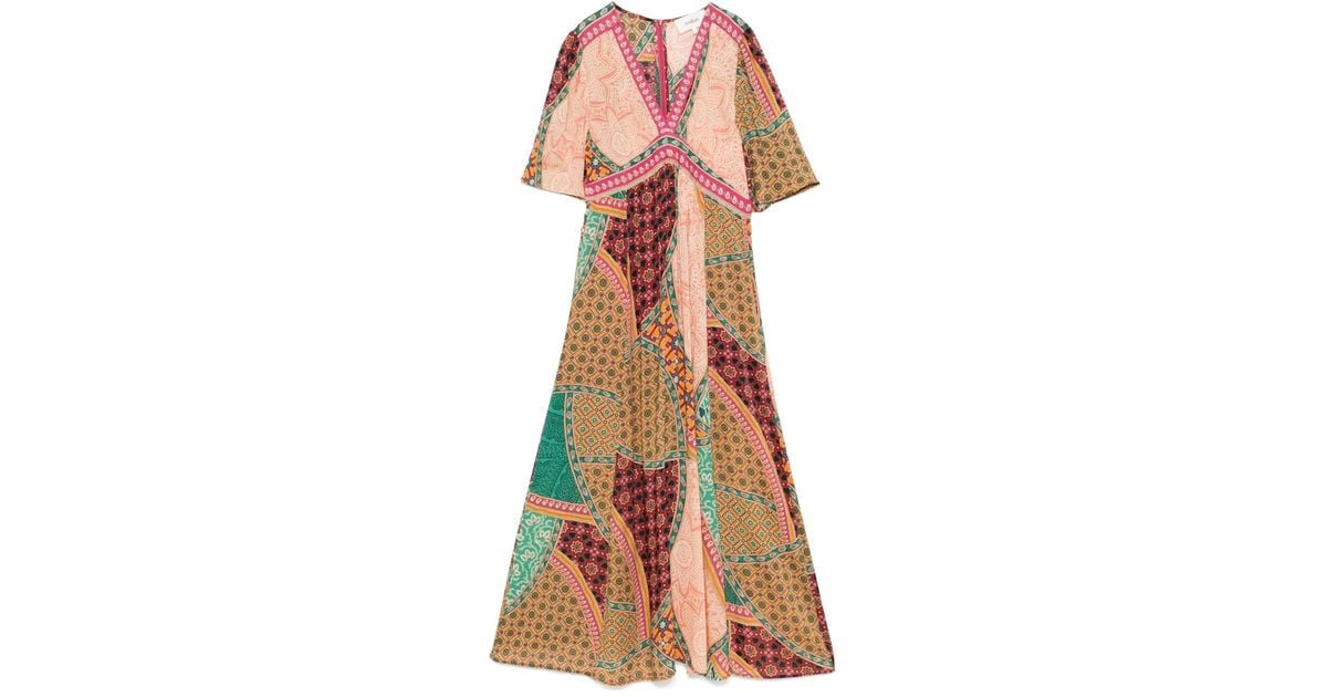 Ba&sh Fanta Maxi Dress in White | Lyst