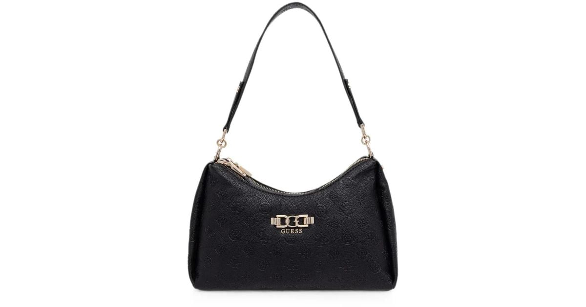 Guess Anise Logo-Debossed Monogram-Pattern Tote Bag in Black | Lyst UK