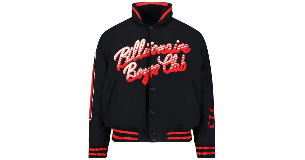 BBCICECREAM Script Og Varsity Embroidered Bomber Jacket for Men | Lyst UK