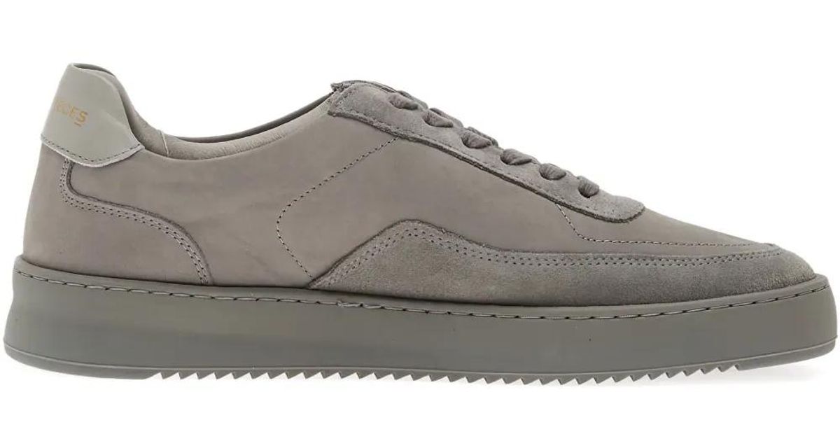 Filling Pieces Mondo Decon Lace-Up Sneakers in Grey | Lyst UK