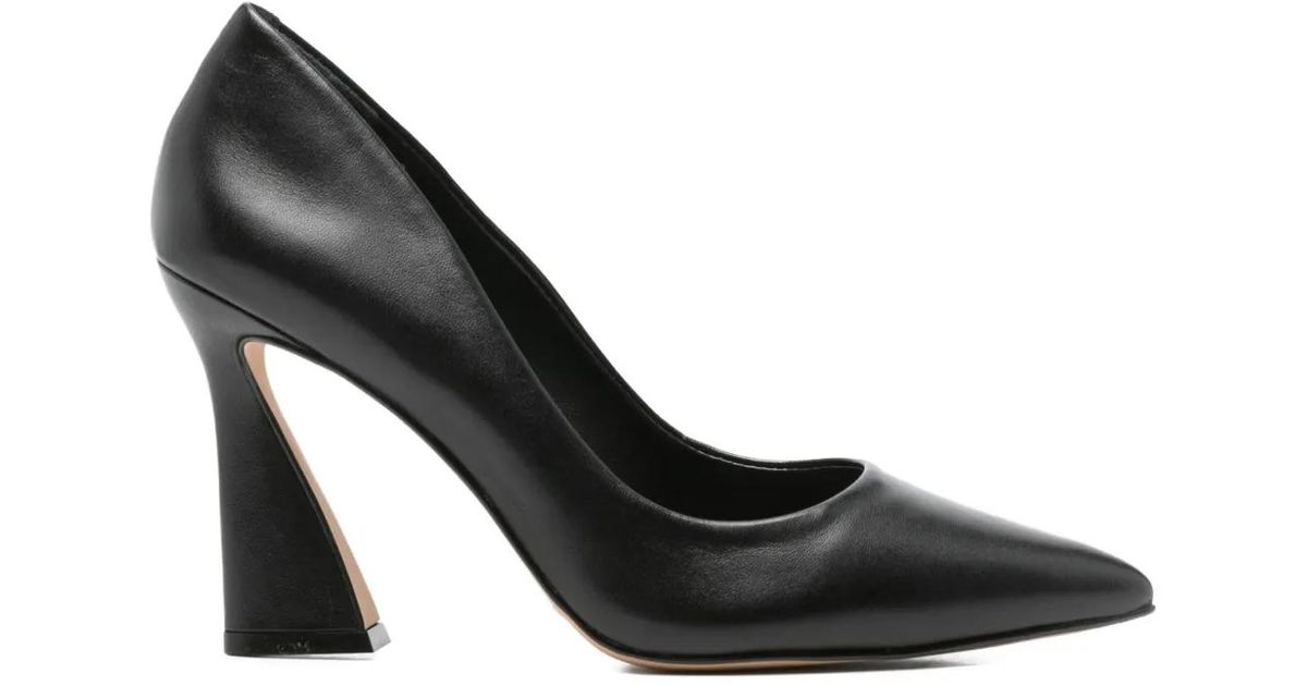 Carrano 95Mm Pointed-Toe Sculptural-Heel Pumps in Black | Lyst UK