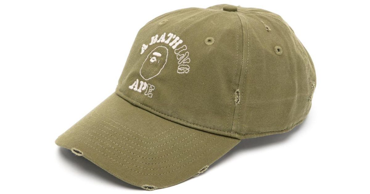 A Bathing Ape Bape Sta Terry Cap in Green for Men | Lyst