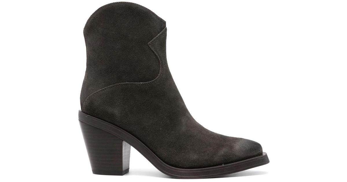 Ash 85mm Judy Boots in Black | Lyst
