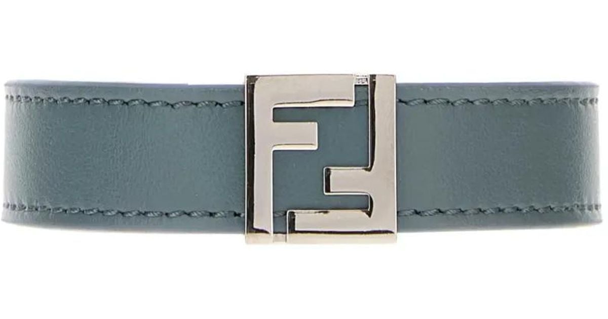 Fendi Logo-Detail Bracelet in Blue for Men | Lyst UK