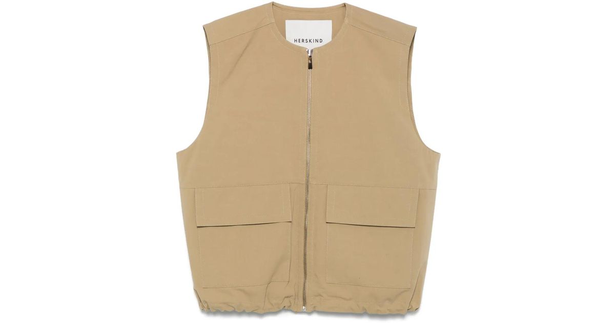 Herskind Neo Vest in Natural | Lyst