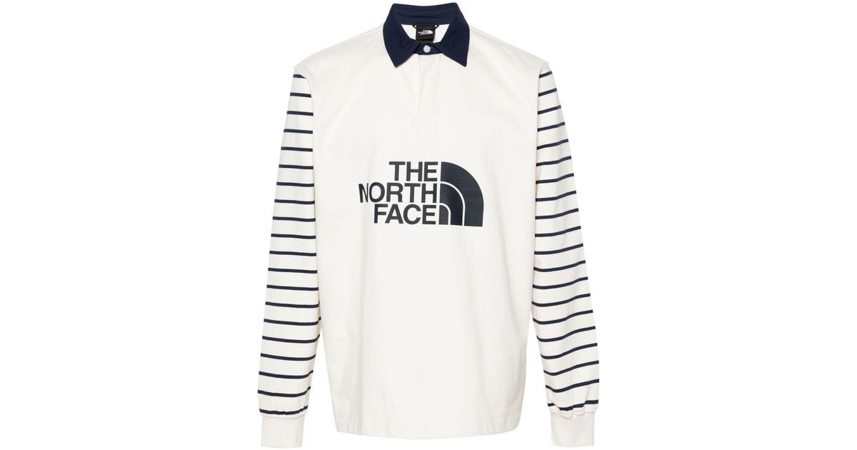 The North Face Easy Rugby Long Sleeve Polo Shirt in White for Men Lyst