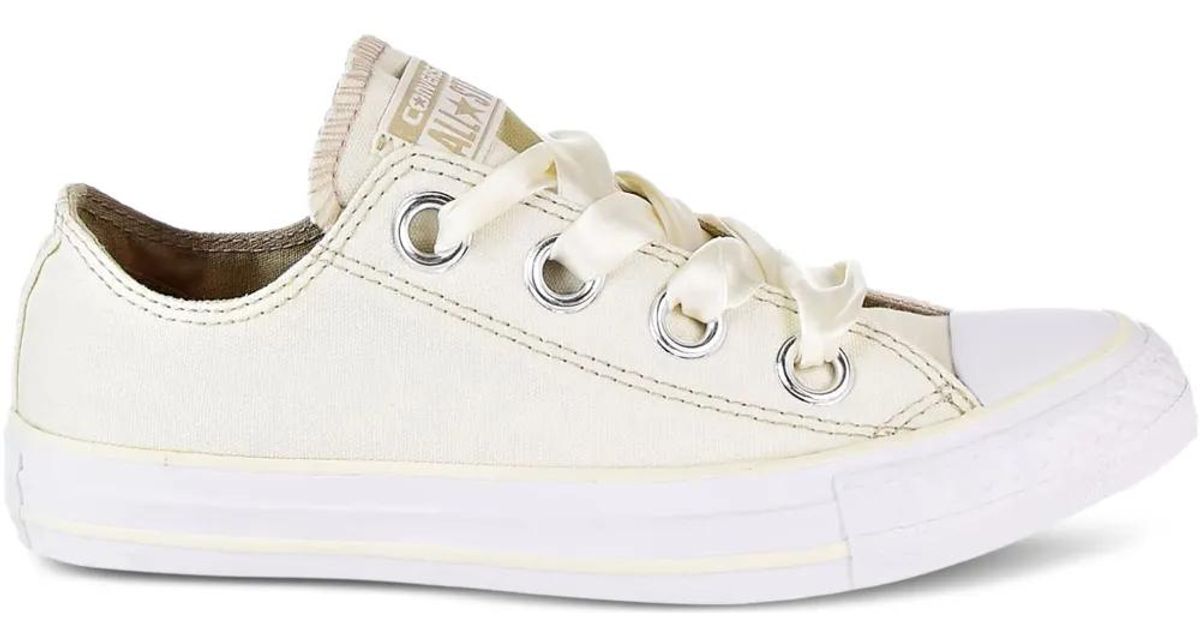 Converse Chuck Taylor All Star Big Eyelets Ox Sneakers in White | Lyst
