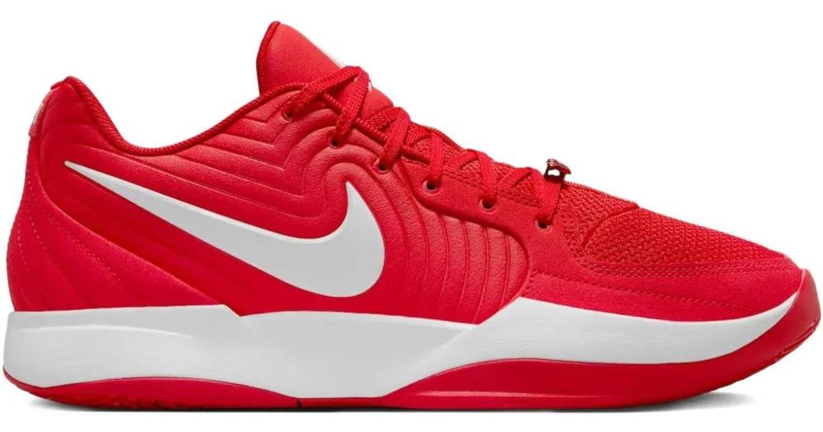 Nike Ja 2 Tb Basketball Sneakers in Red for Men | Lyst