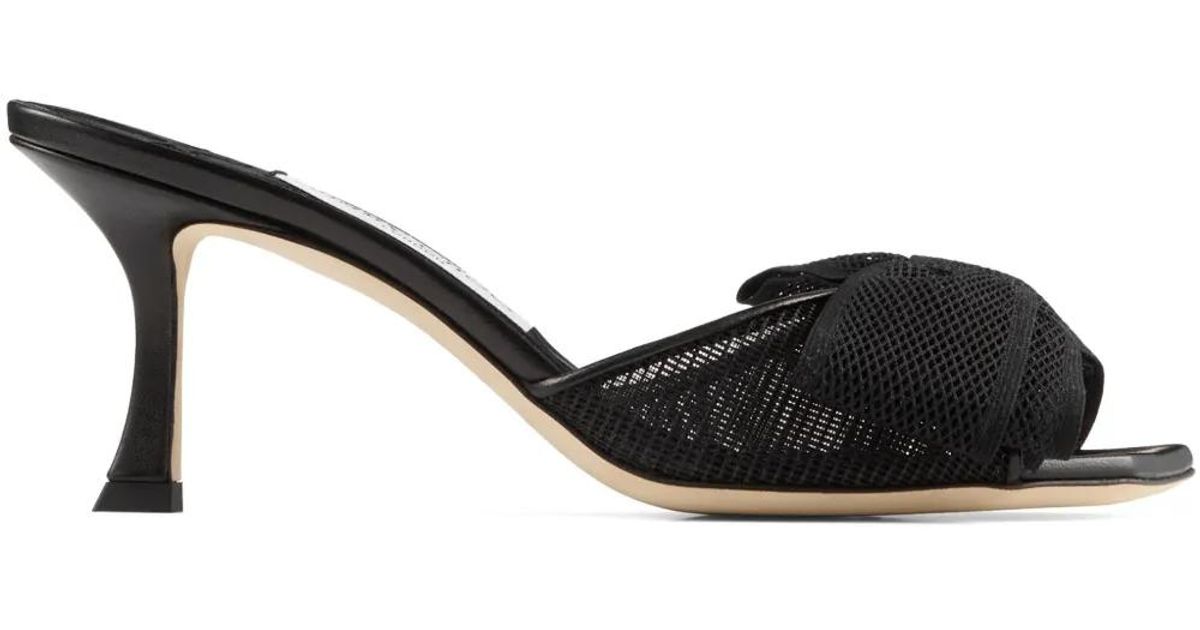 Jimmy Choo 70Mm Jodi Mules in Black | Lyst