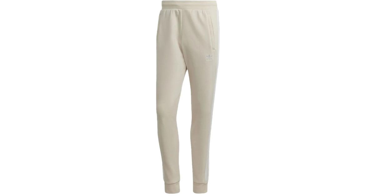 adidas Adicolor Classics 3-Stripes Track Pants in Natural for Men | Lyst