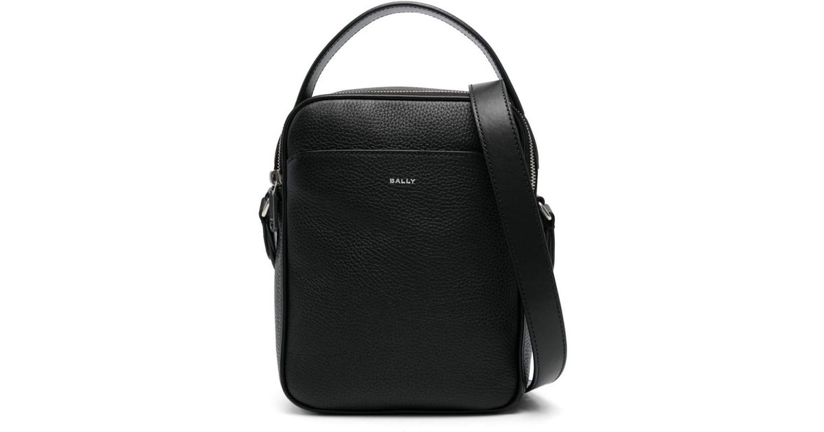 Bally Oeden Messenger Bag in Black for Men | Lyst