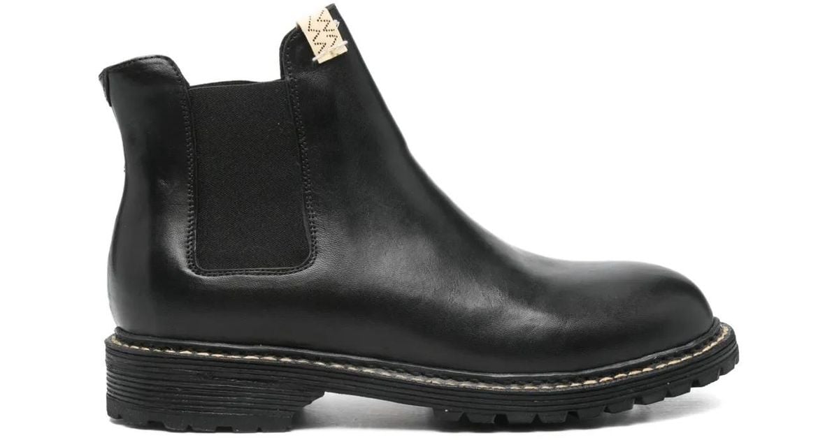 Visvim Gornergrat Mid-Folk Chelsea Boots in Black for Men | Lyst UK
