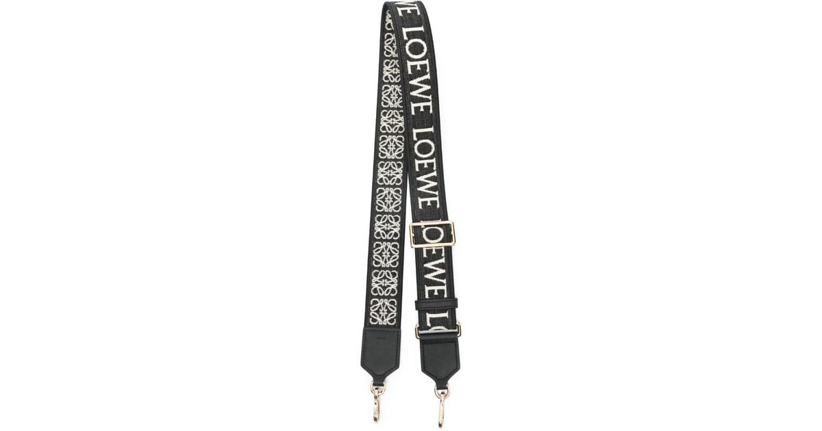 Loewe Anagram Strap in White | Lyst UK