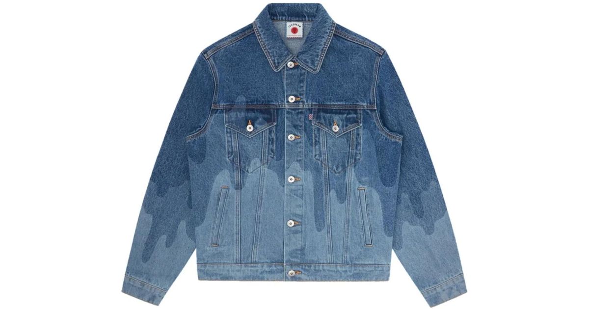 ICECREAM Logo-Tag Jacket in Blue for Men | Lyst