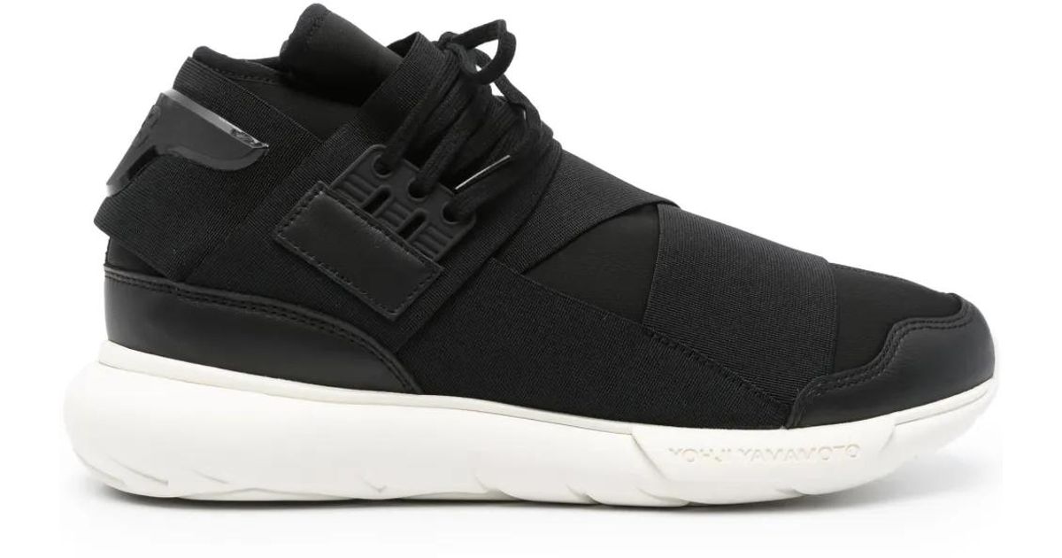 Y-3 And Off Qasa Sneakers in Black | Lyst