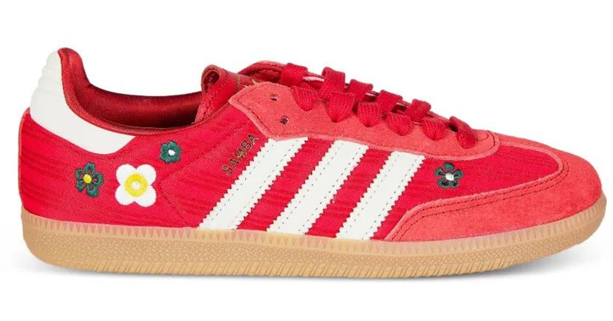 adidas Samba Og Sneakers in Red | Lyst
