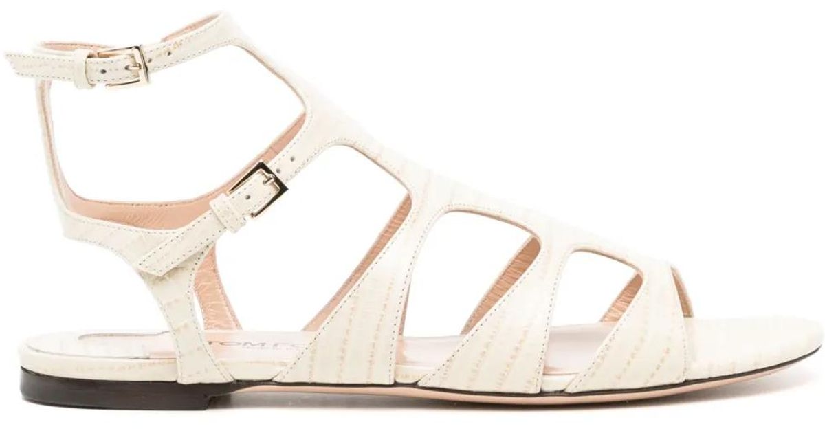 Tom Ford Paradis Sandals in White | Lyst