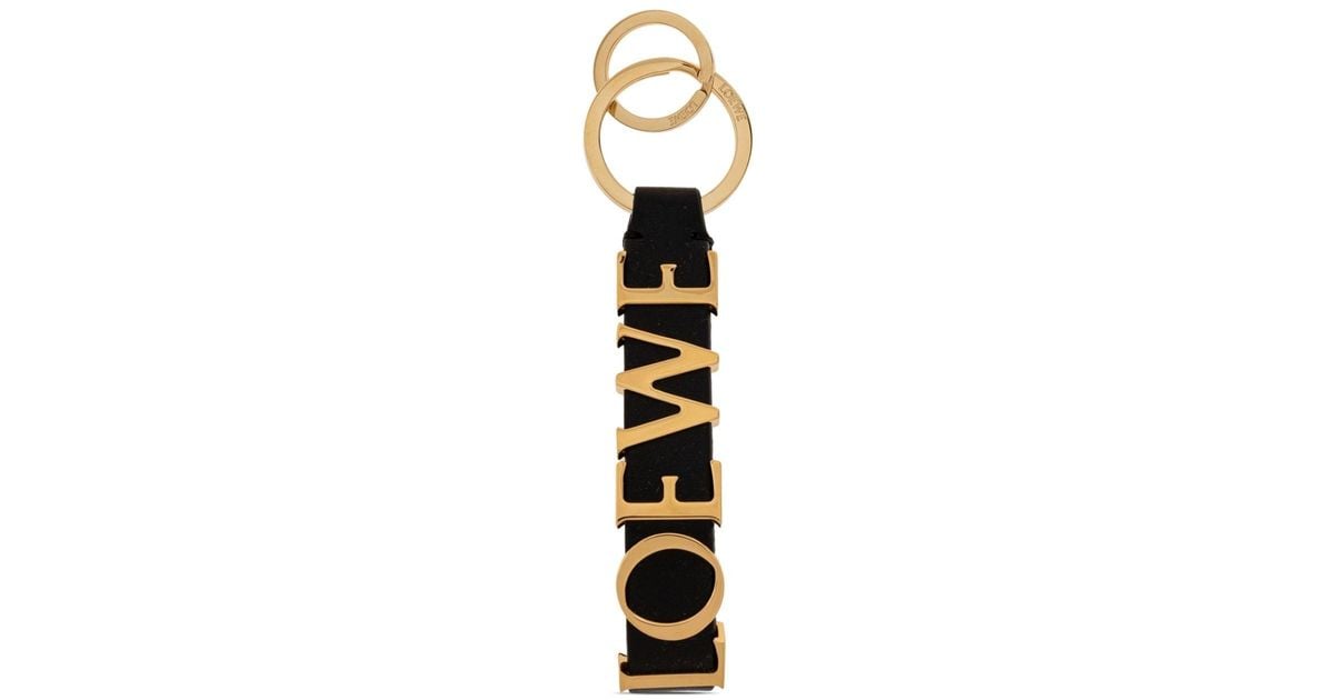 Loewe Keychain in Black | Lyst