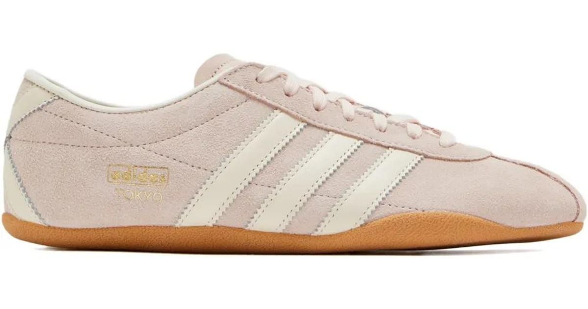 adidas Tokyo Suede Sneakers in White | Lyst UK