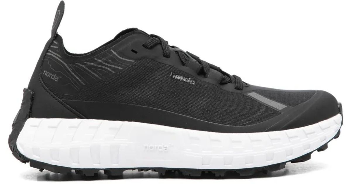 Norda Lace-Up Sneakers in Black | Lyst UK