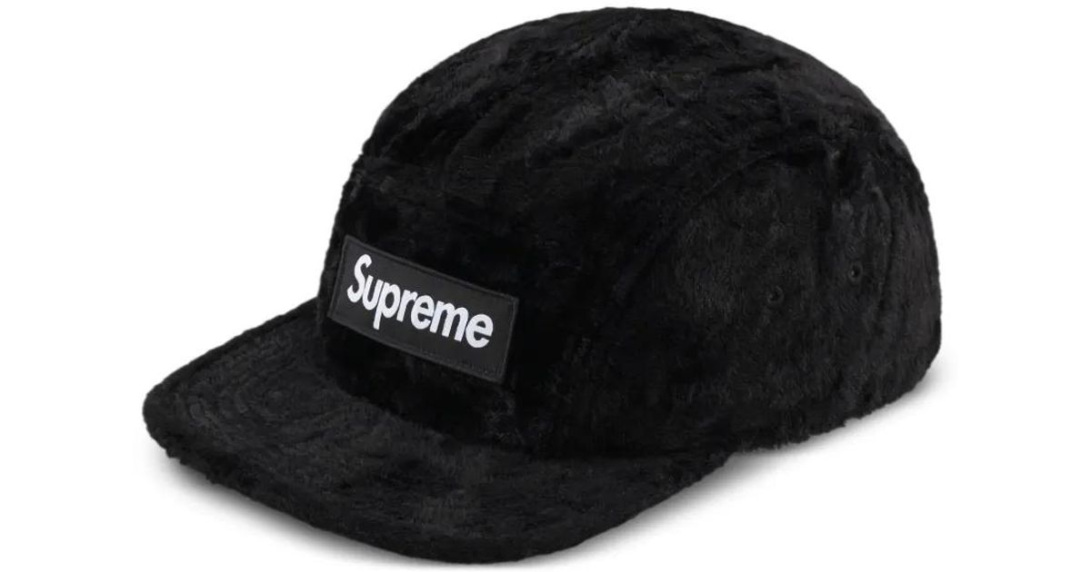 Supreme X Goodenough Crushed Rayon Camp Cap in Black for Men | Lyst UK