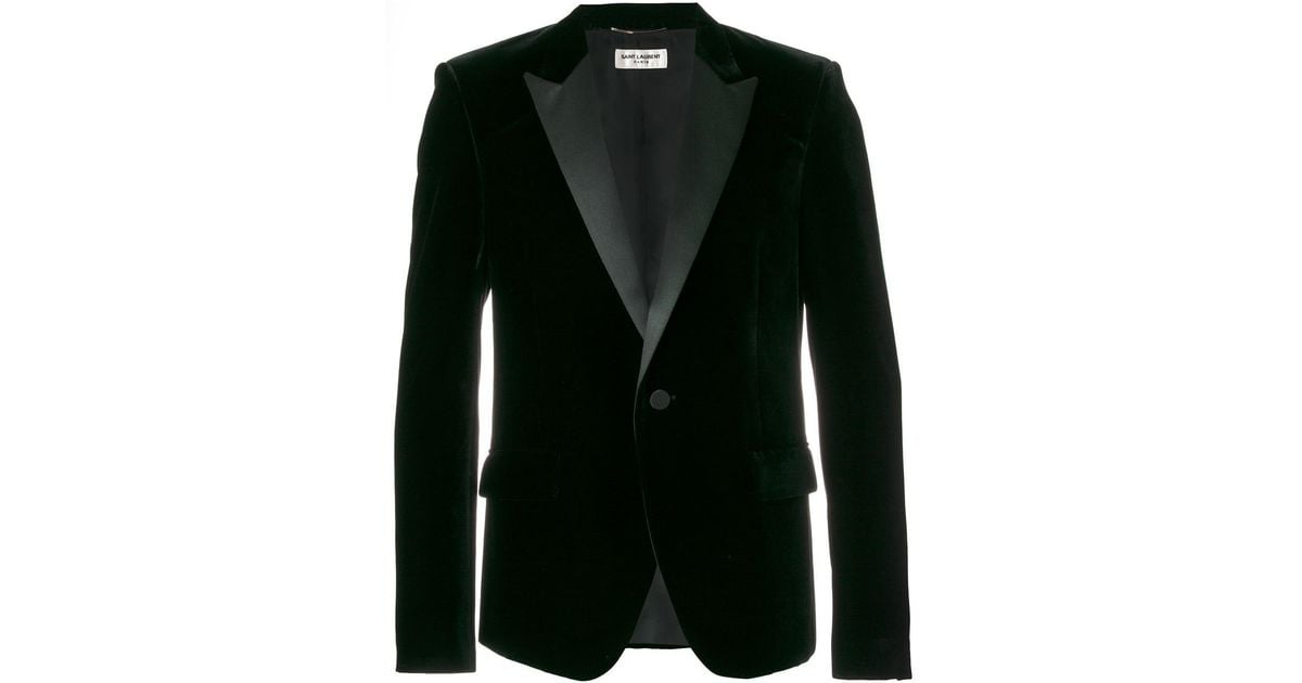 Saint Laurent Iconic Le Smoking Jacket in Black for Men | Lyst