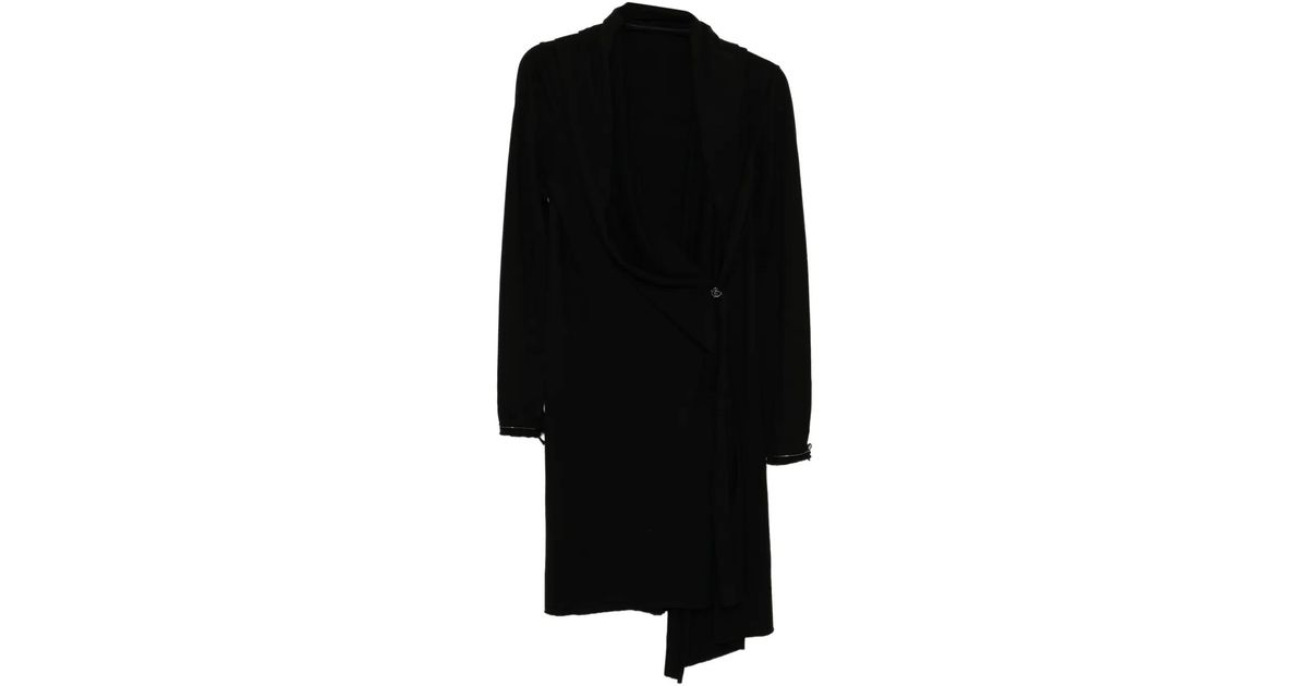 Ma+ Long-Sleeved Dress in Black | Lyst UK