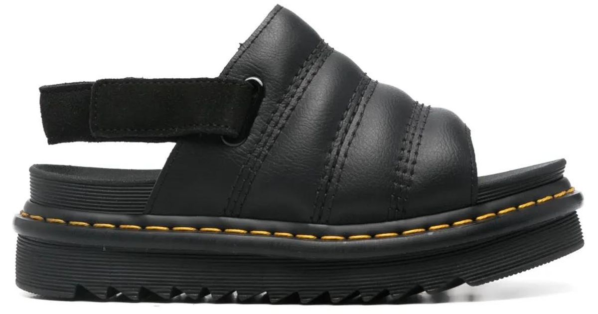 Dr. Martens Kole Athena Sandals in Black | Lyst