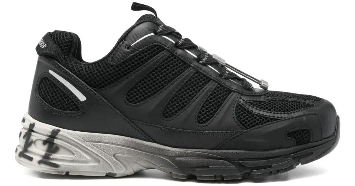 44 Label Group Panelled Sneakers in Black for Men | Lyst