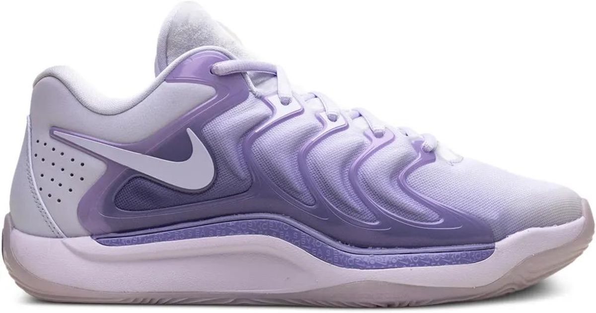 Nike Kd17 Swoosh Sneakers in Purple for Men | Lyst