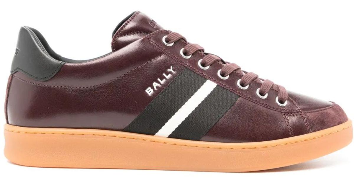 Bally Thiago-T-Ribbon Sneakers in Brown for Men | Lyst