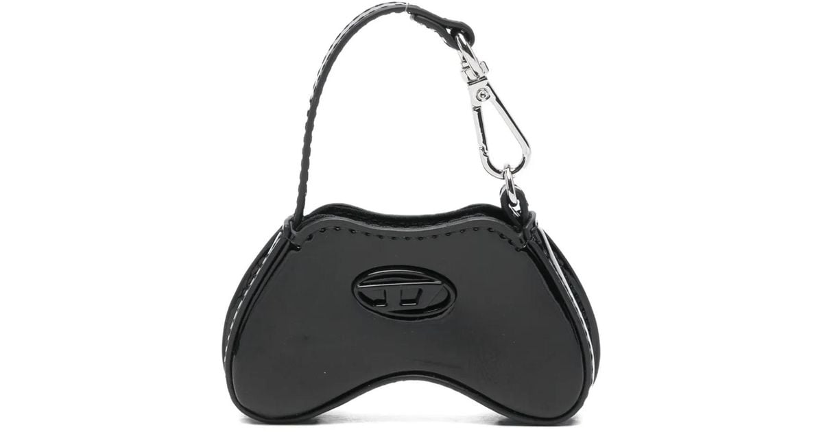 DIESEL Play Charm in Black | Lyst